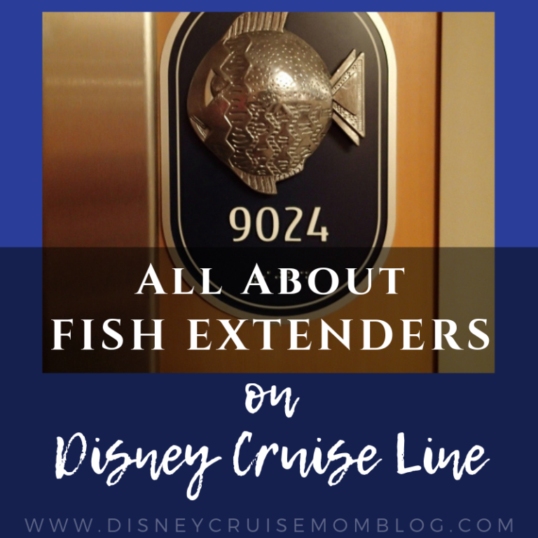 Disney Cruise Fish Extenders • Disney Cruise Mom Blog